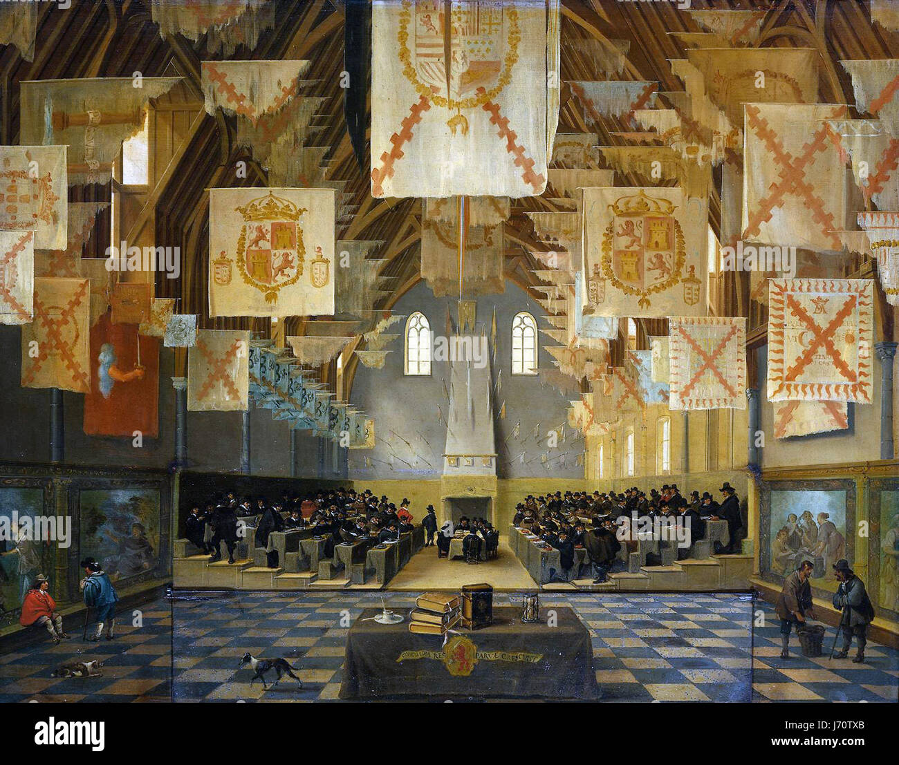 Bartholomeus van Bassen Great Assembly of the States-General in 1651 ...