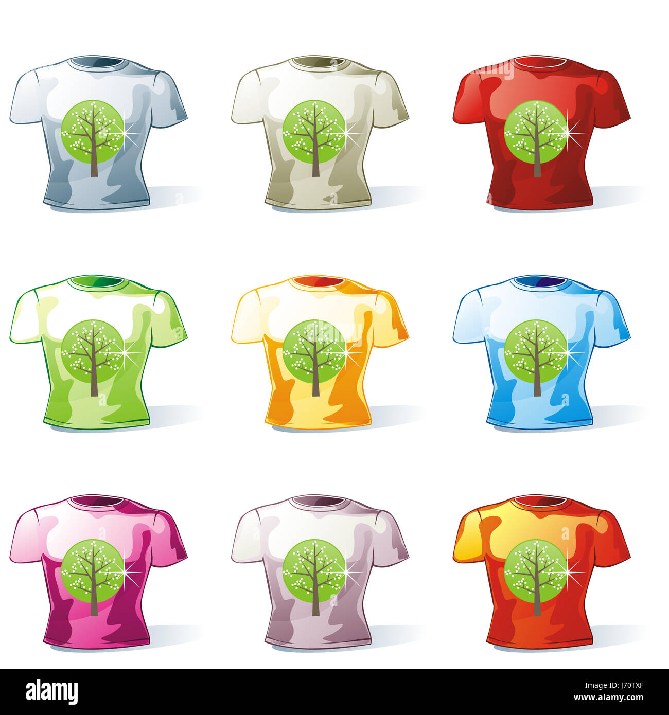 object isolated illustration man t-shirt object isolated fashion modern ...