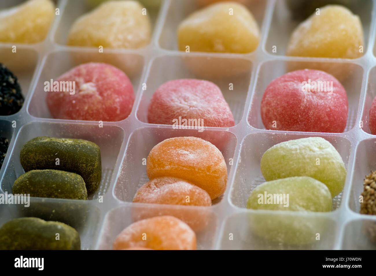 A box of traditional Japaneese sweets Stock Photo - Alamy