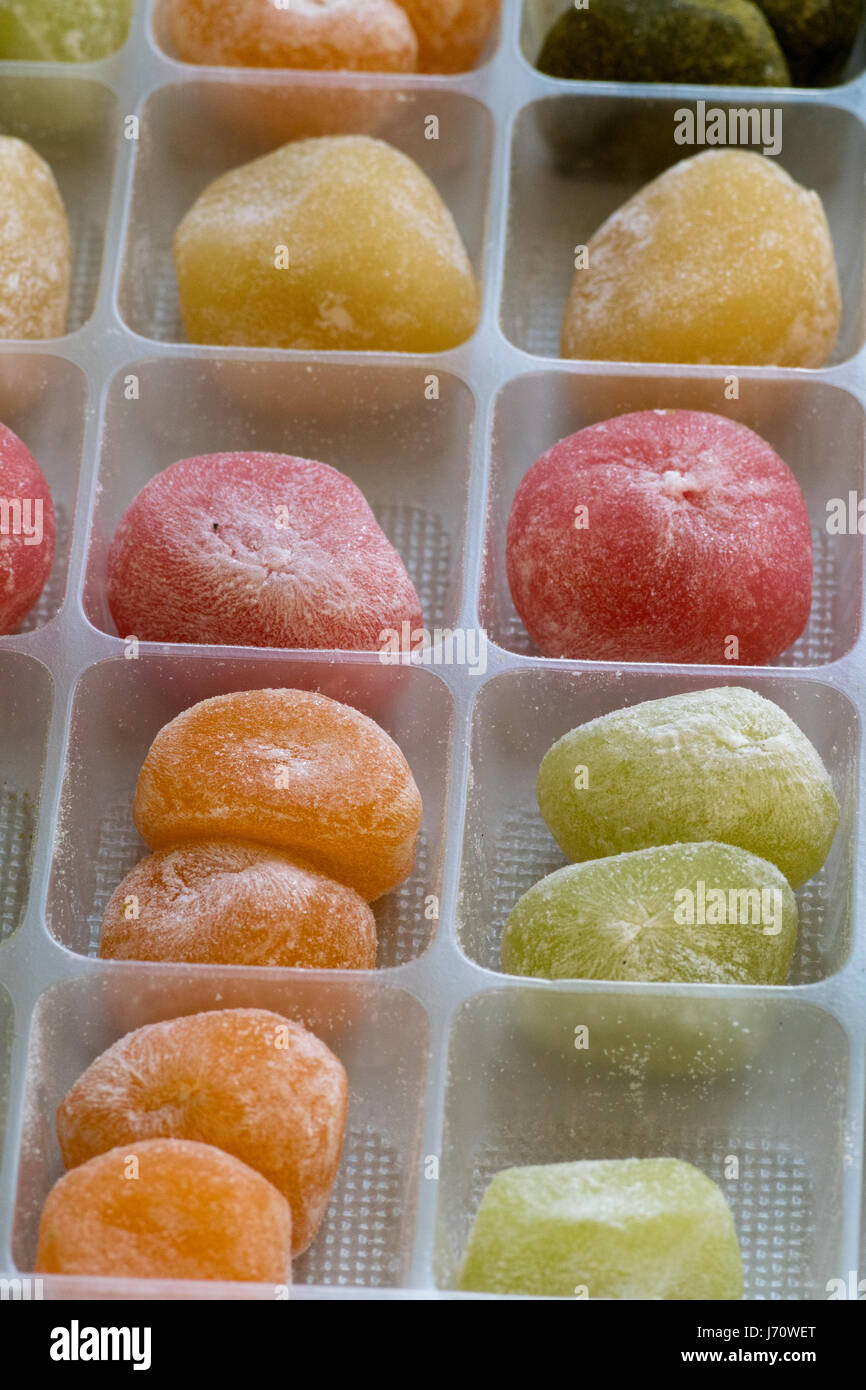 A box of traditional Japaneese sweets Stock Photo - Alamy