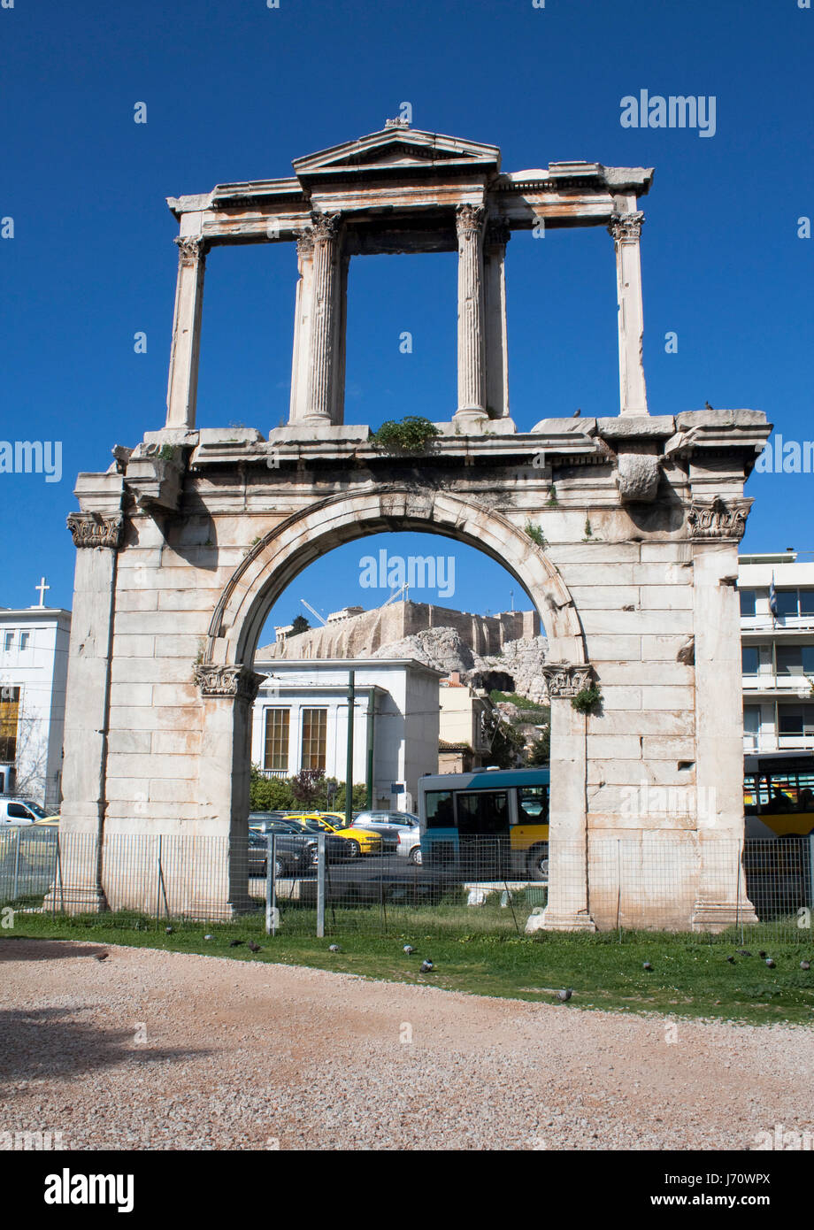 city town arch greece marble style of construction architecture ...