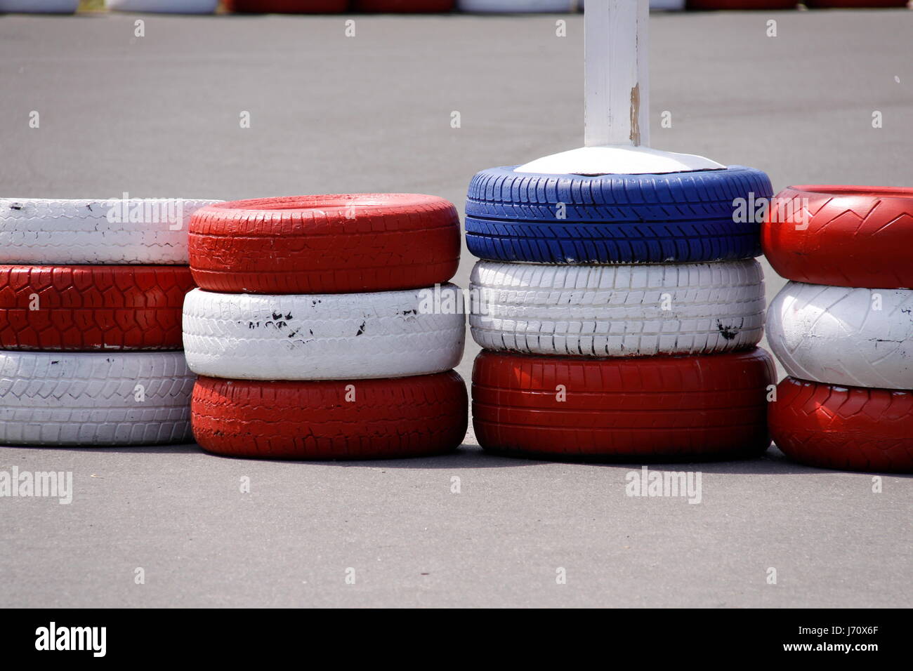 tires on a test track Stock Photo - Alamy