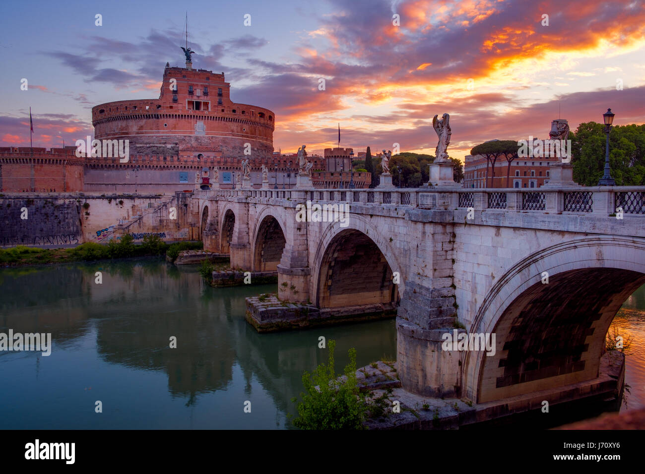 Castle st angelo rome hi-res stock photography and images - Alamy