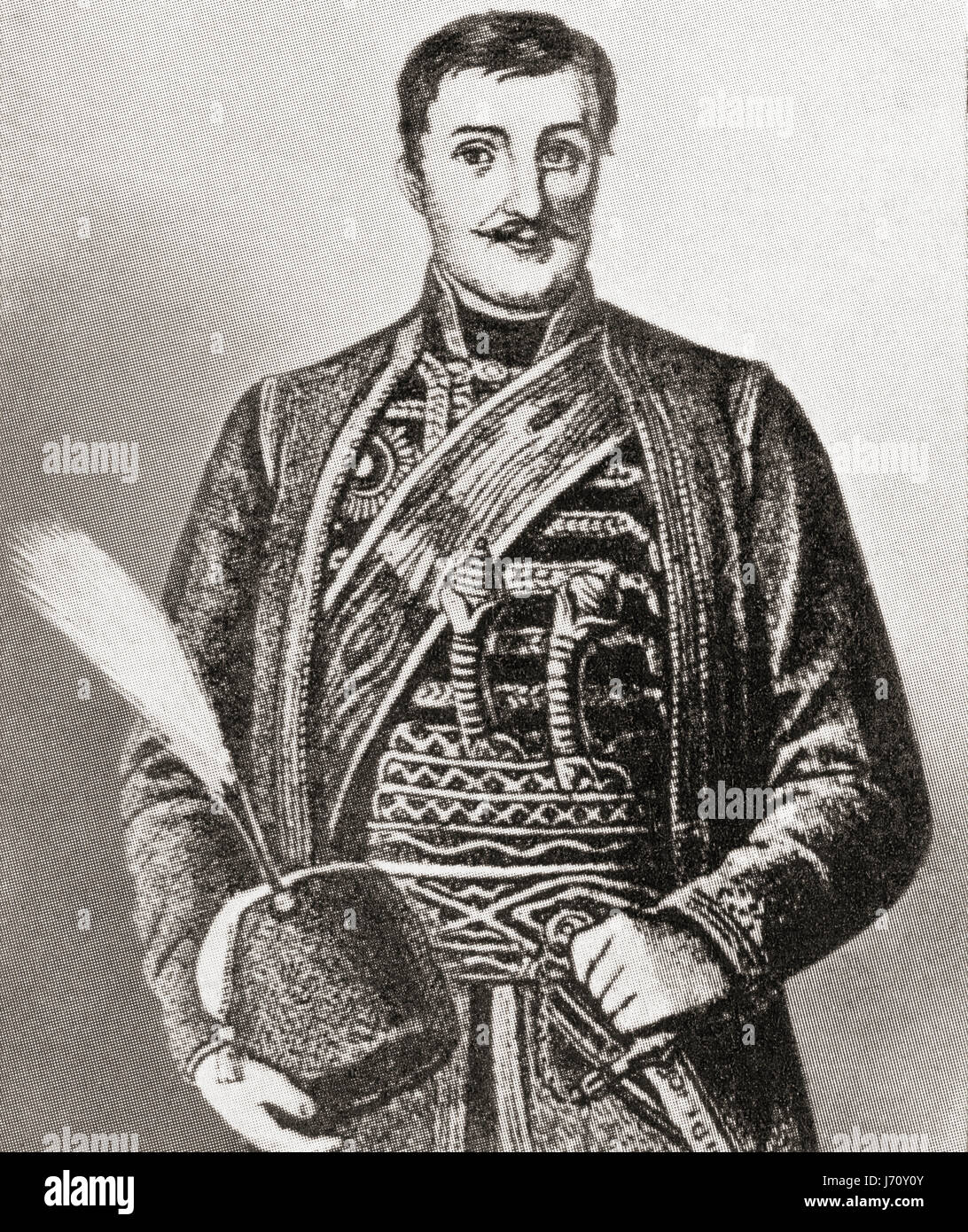 Đorđe Petrović, aka George Petrovich, Karađorđe and Black George, 1762 ...