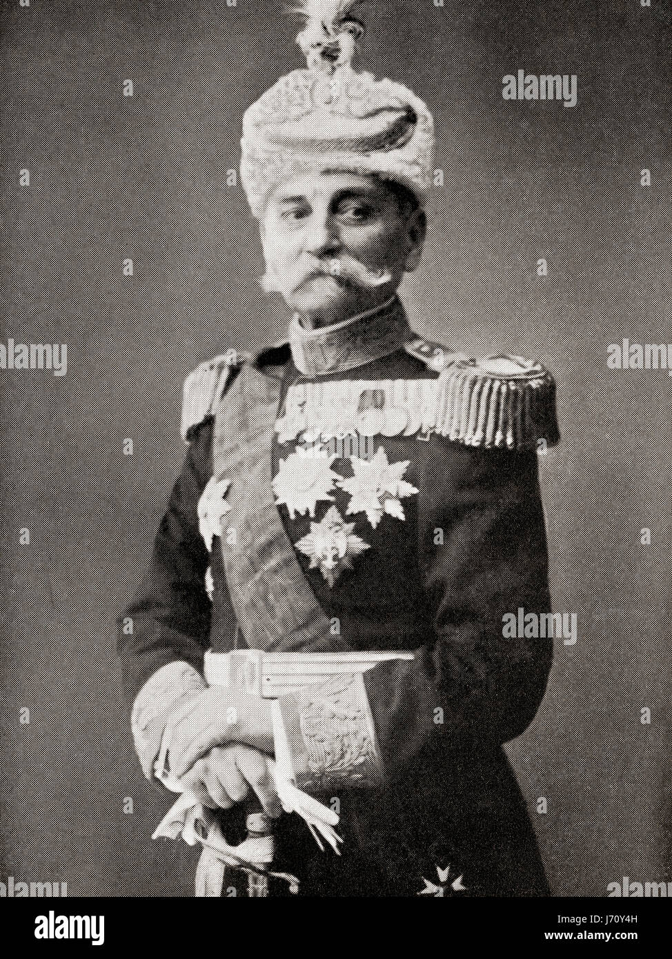 King peter i of serbia hi-res stock photography and images - Alamy