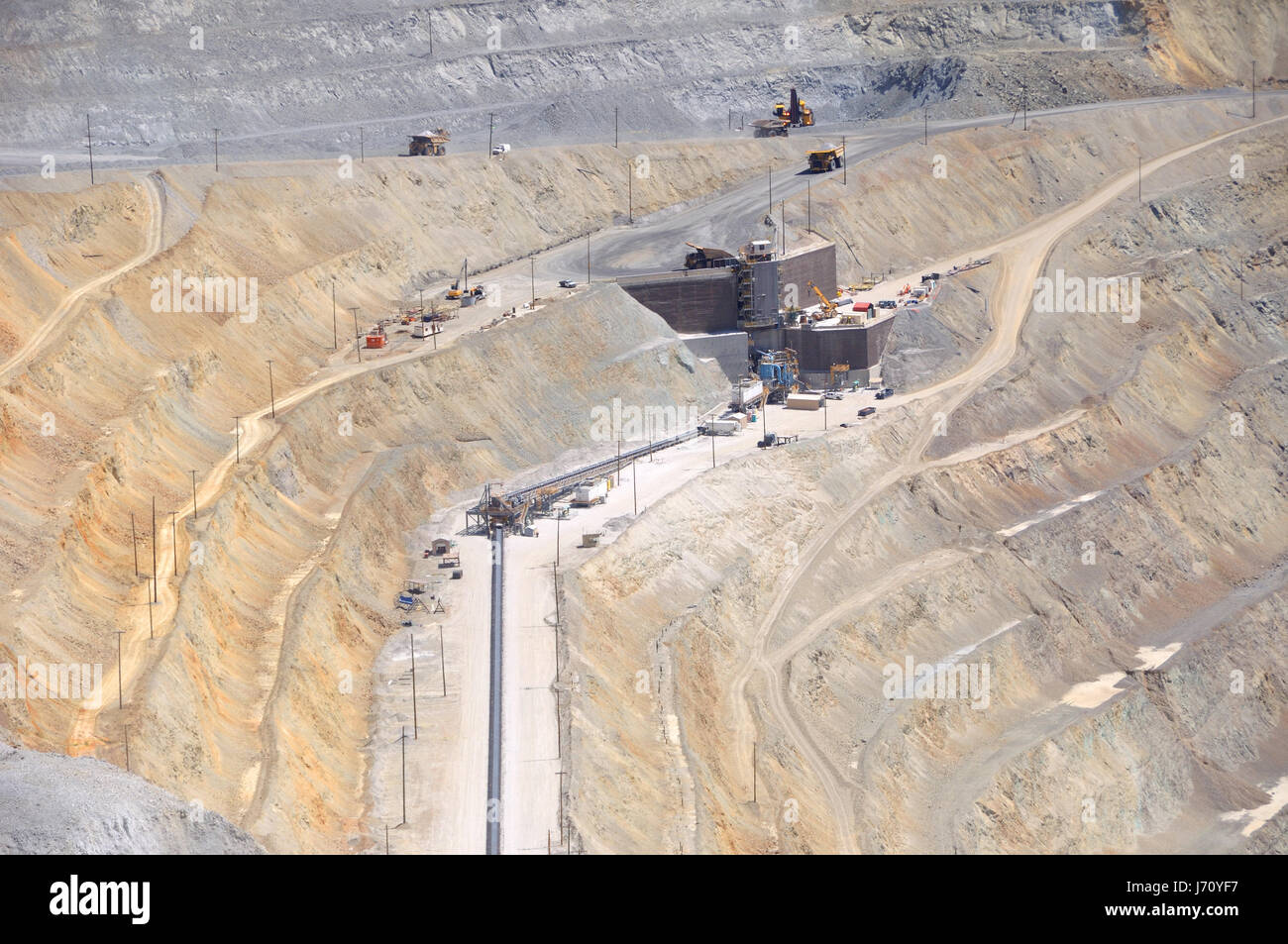 Copper Ore Conveyor Stock Photos & Copper Ore Conveyor Stock Images - Alamy