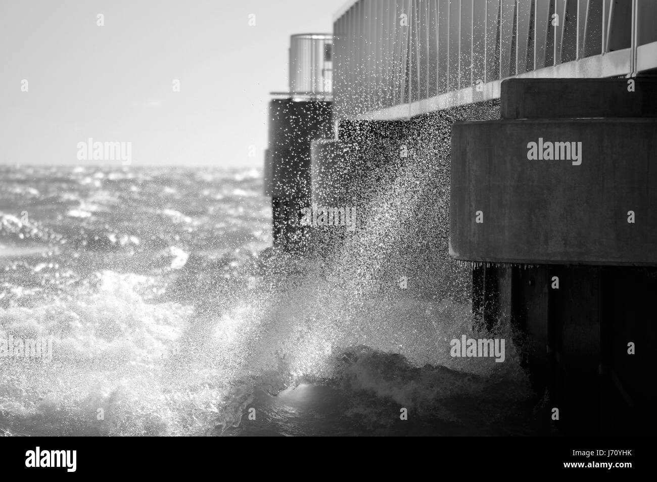 Lake huron michigan Black and White Stock Photos & Images - Alamy