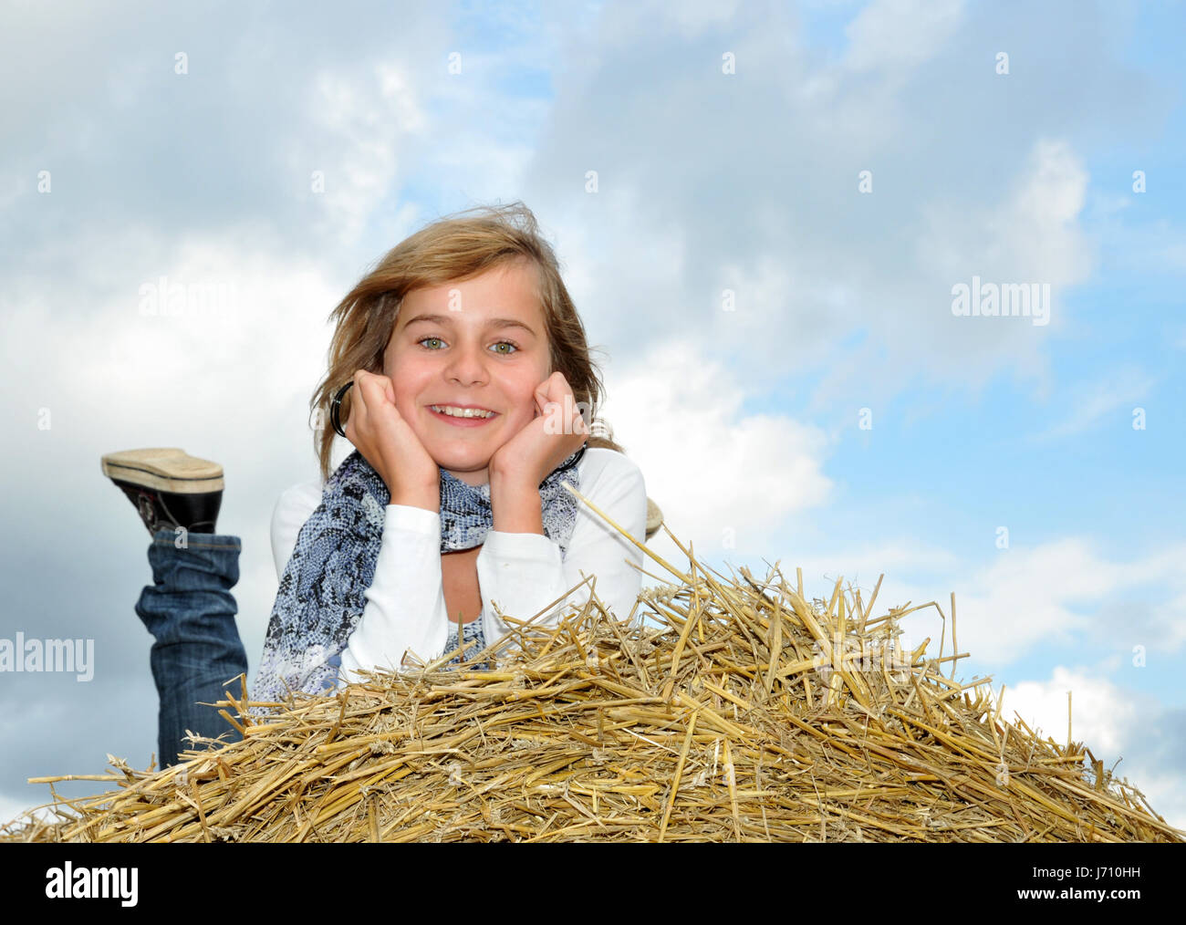 blonde straw ball zest for life over courage child girl girls teen ...