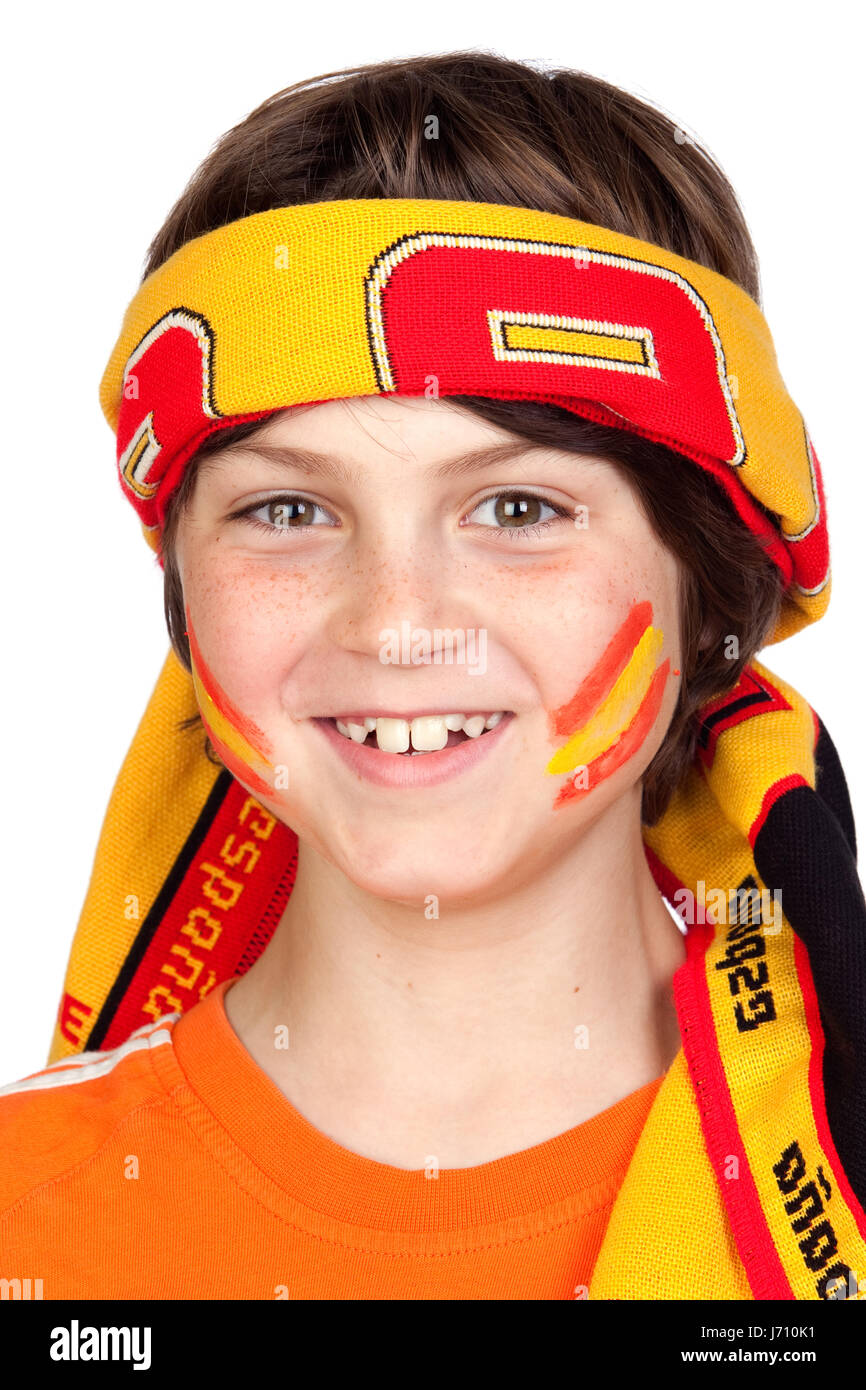 scarf forehead spanish team section selections selection child fan cup ...