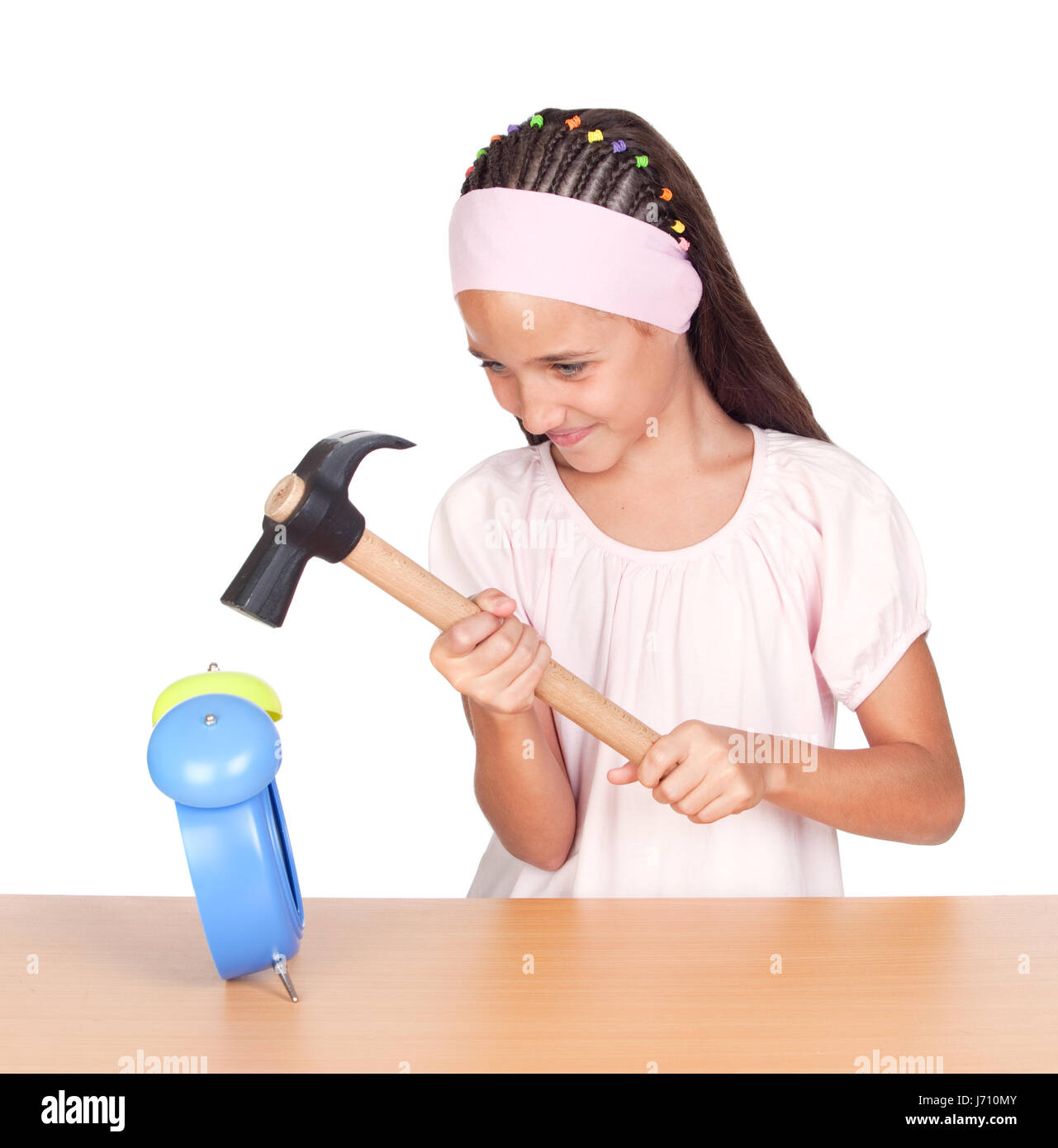 clock small tiny little short breaking fracture breakage fraction girl ...