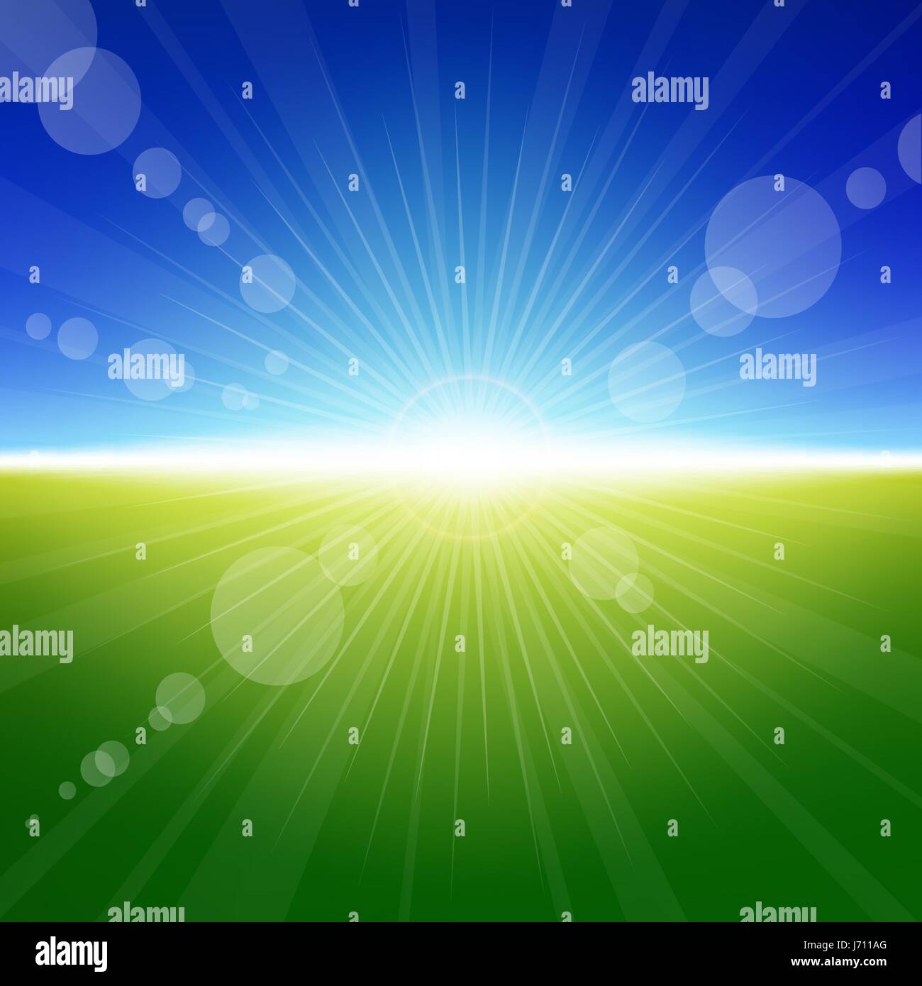 Daylight summer background Stock Vector Image & Art - Alamy