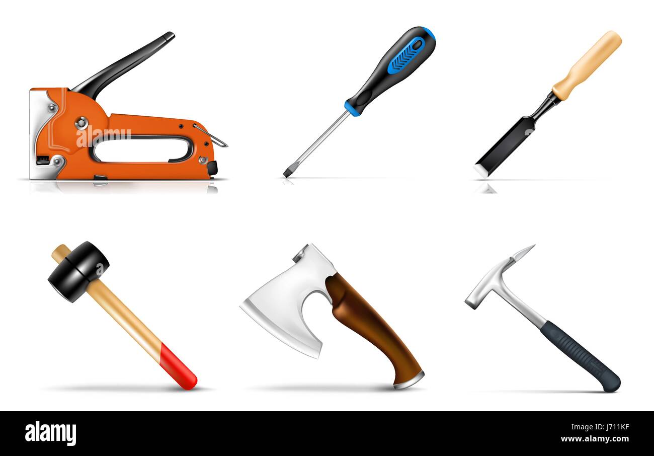 Diy tools background Stock Vector Images - Alamy