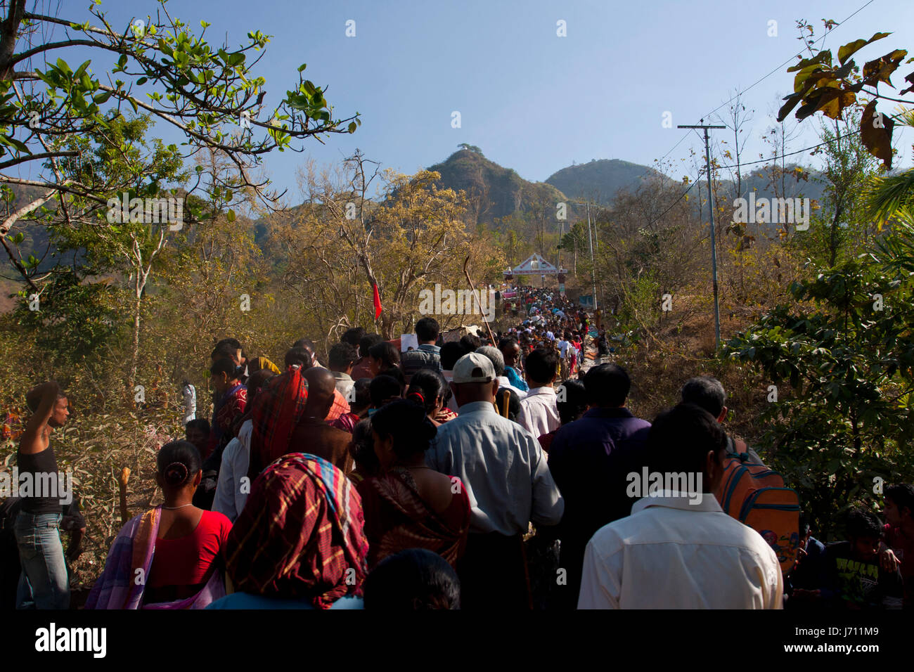 Chandranath temple hi-res stock photography and images - Alamy