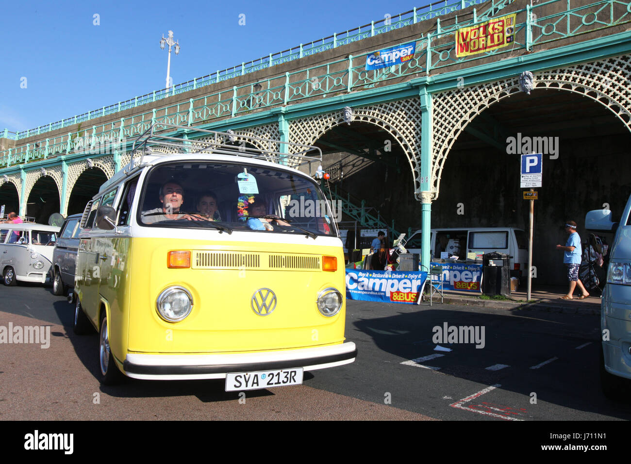 Brighton Breeze VW Camper run Stock Photo - Alamy