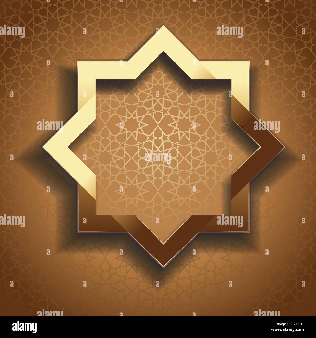 Elegant islamic template design in hi-res stock photography and images ...