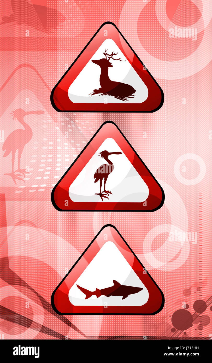 emblem animal sign icon pictogram symbol pictograph trade symbol board ...