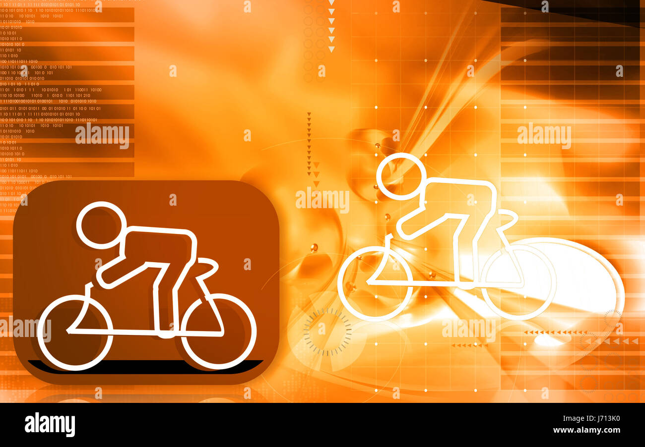 sport sports icon bike bicycle cycle cycling pictogram symbol ...