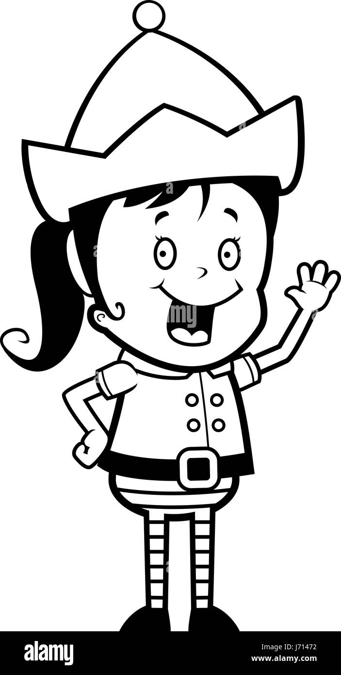 Waving elf hi-res stock photography and images - Alamy