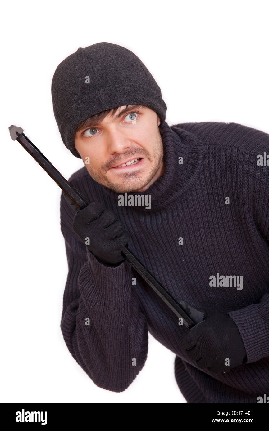 danger isolated crime robber crowbar theif thief danger isolated risk ...