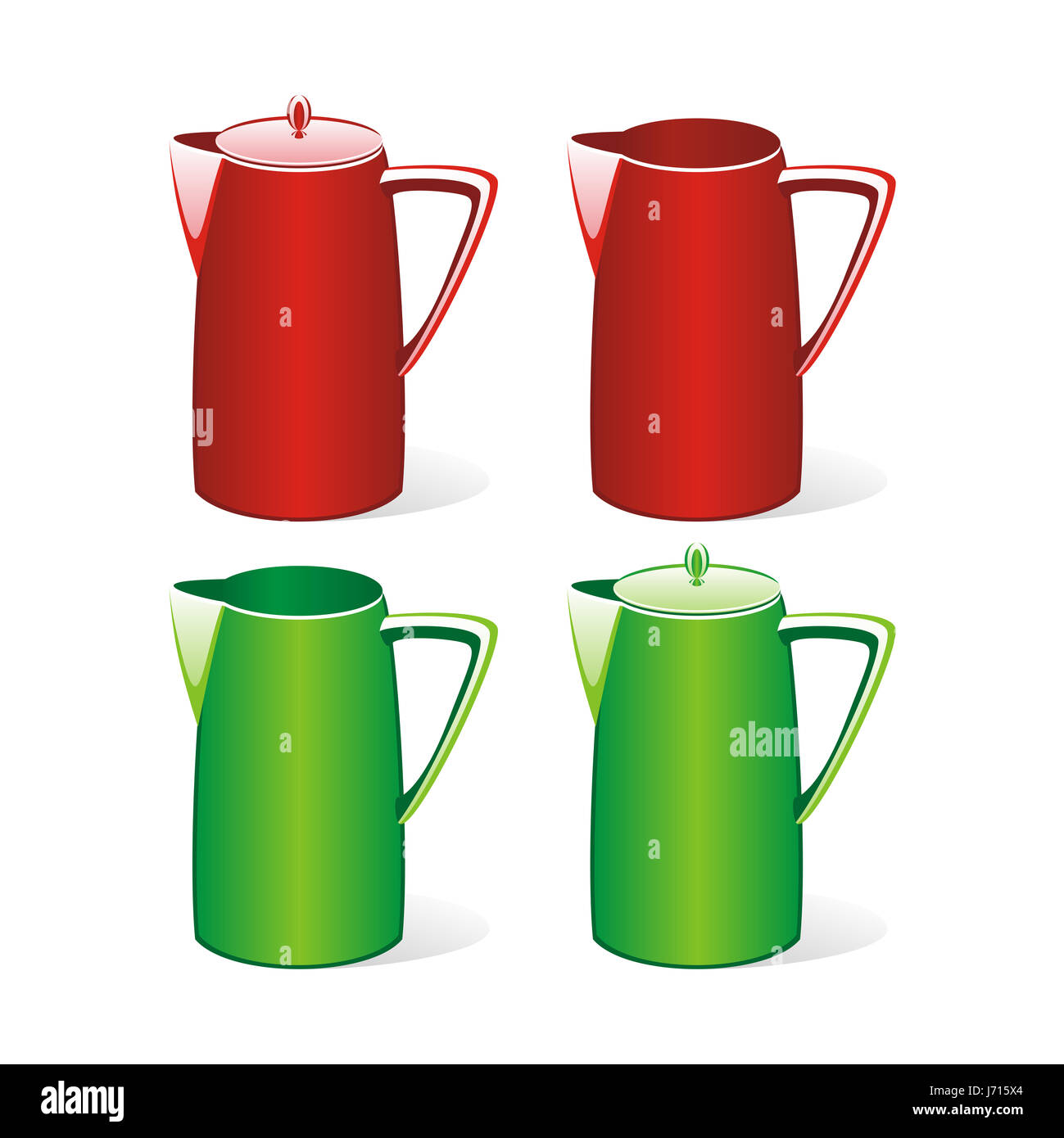 tea object isolated illustration jug tea object tools isolated sugar ...