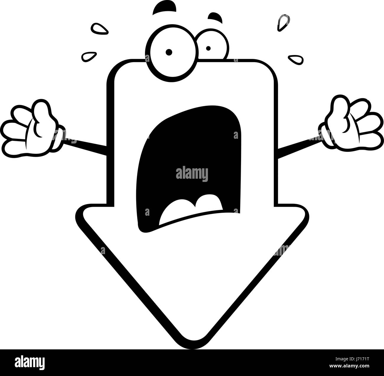 Cartoon arrow hi-res stock photography and images - Alamy