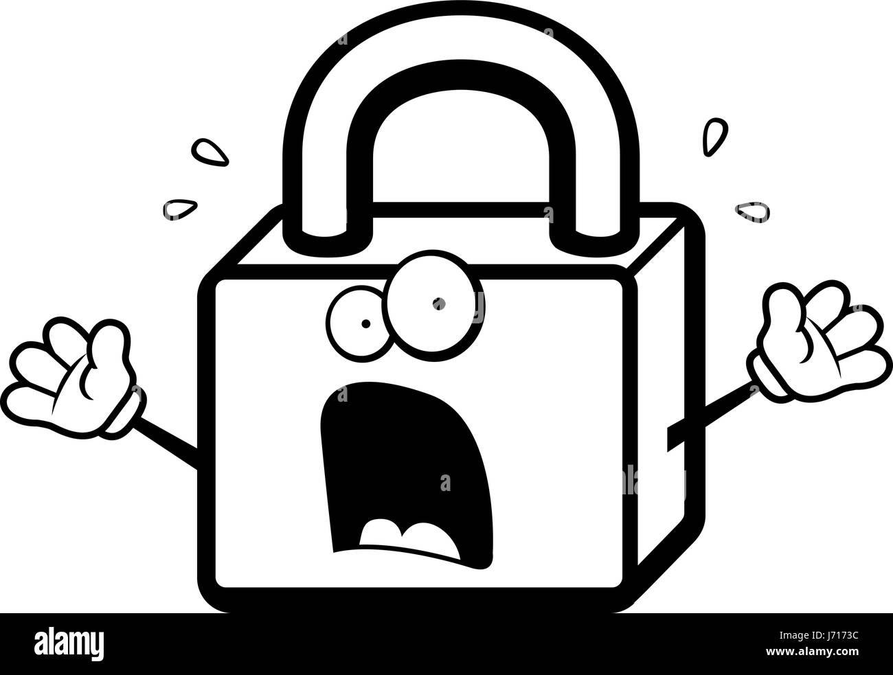 Cartoon lock hi-res stock photography and images - Alamy
