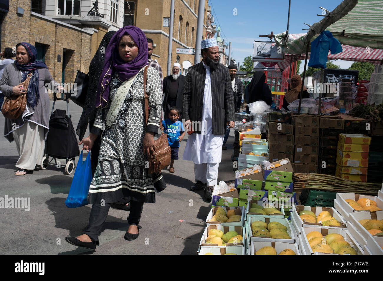 People from various ethnic backgrounds, particularly from the Muslim ...