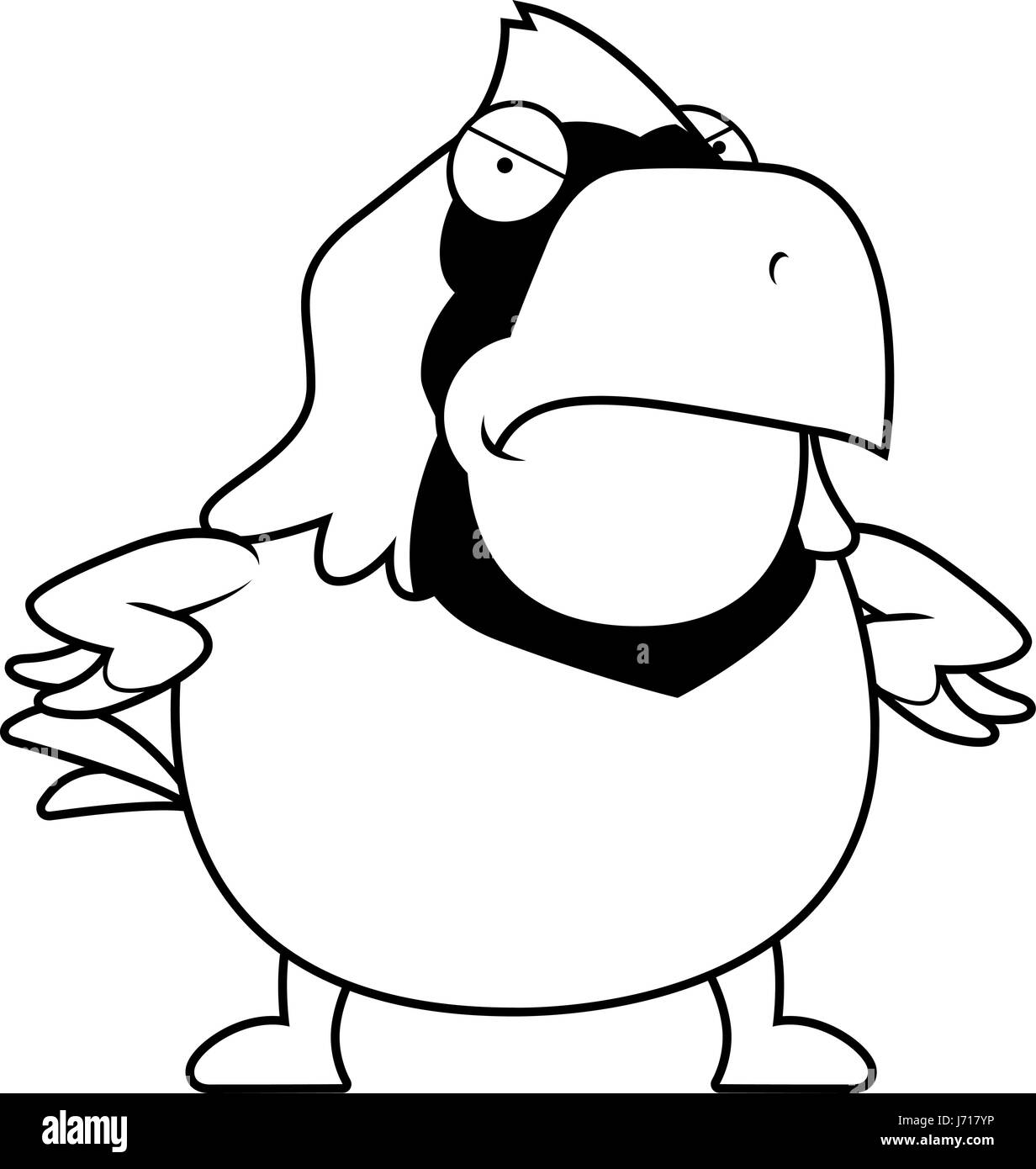 Cartoon cardinal hi-res stock photography and images - Alamy