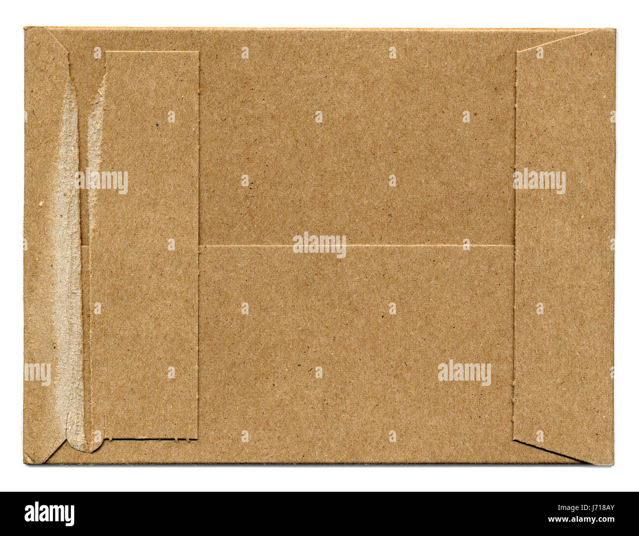 small tiny little short corrugated parcel mail post air packet ...