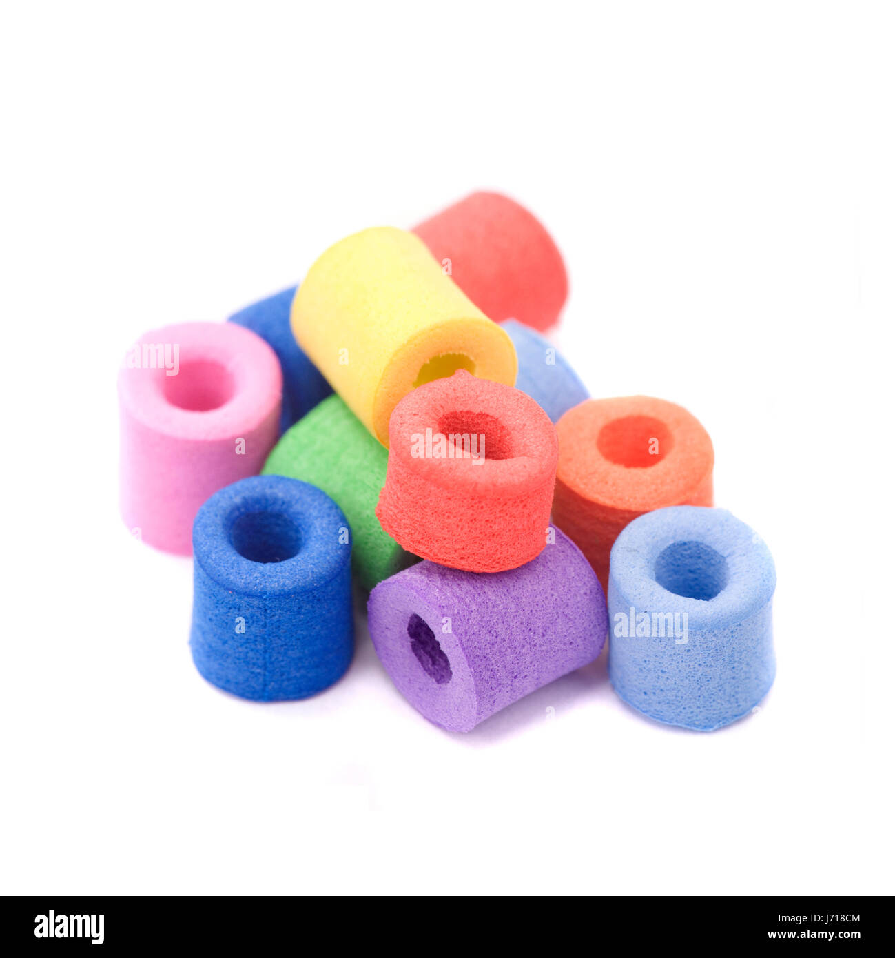 Foam rolls Cut Out Stock Images & Pictures - Alamy