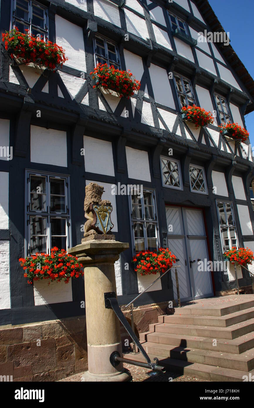 altes rathaus von uslar in solling Stock Photo - Alamy