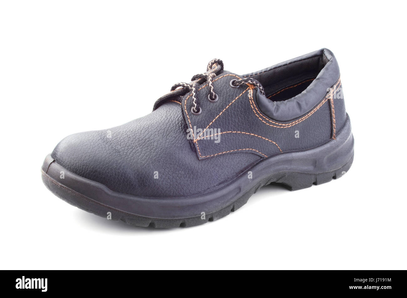 Work shoes isolated on white Stock Photo - Alamy
