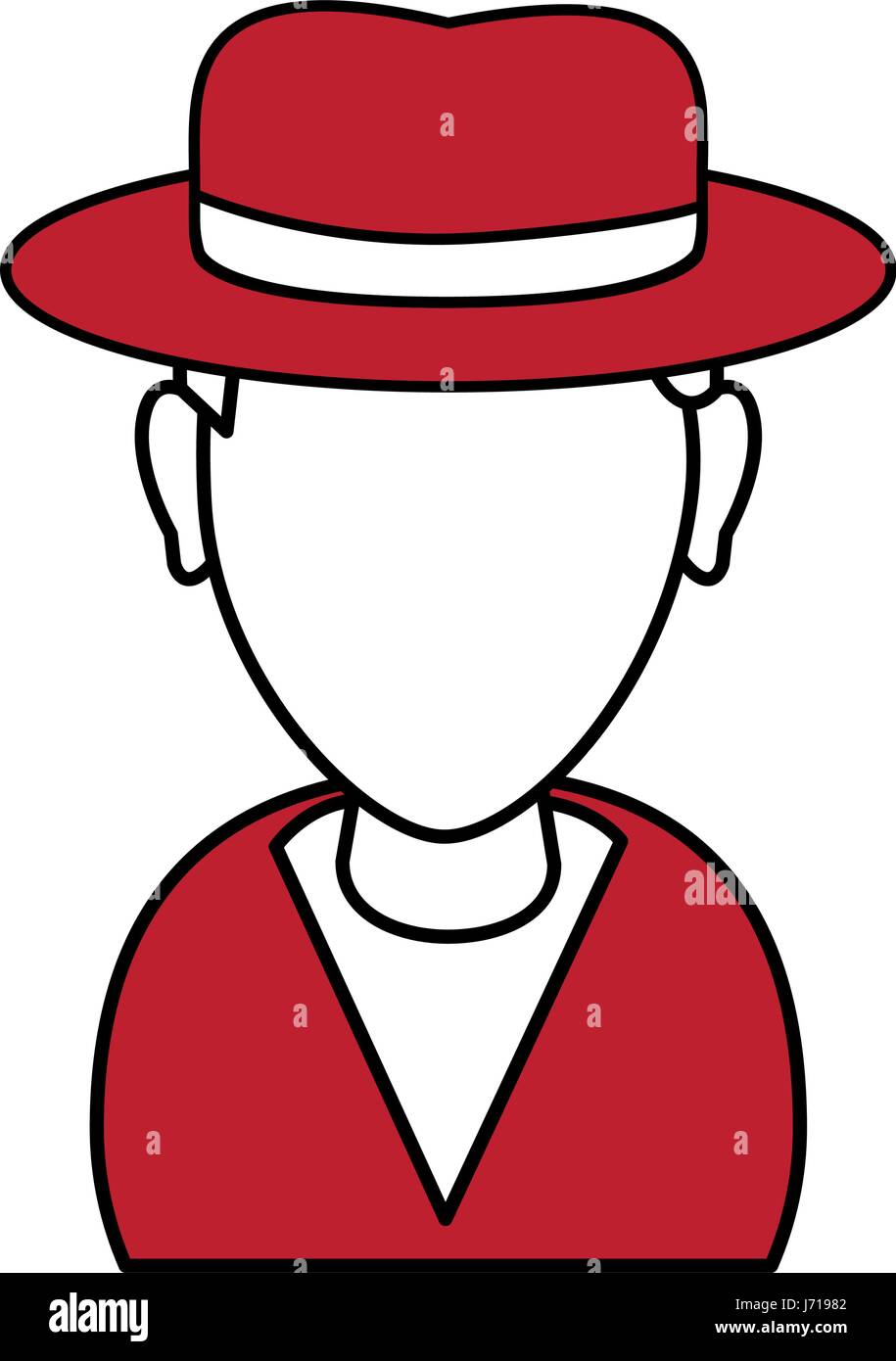 Fedora Man Silhouette