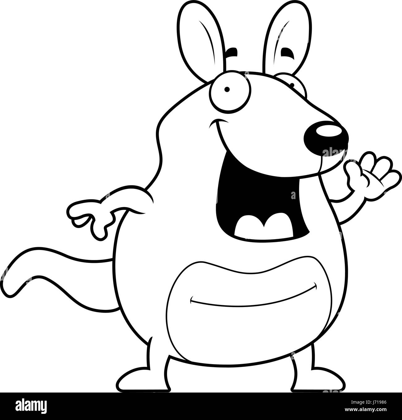 Smiling wallaby hi-res stock photography and images - Alamy