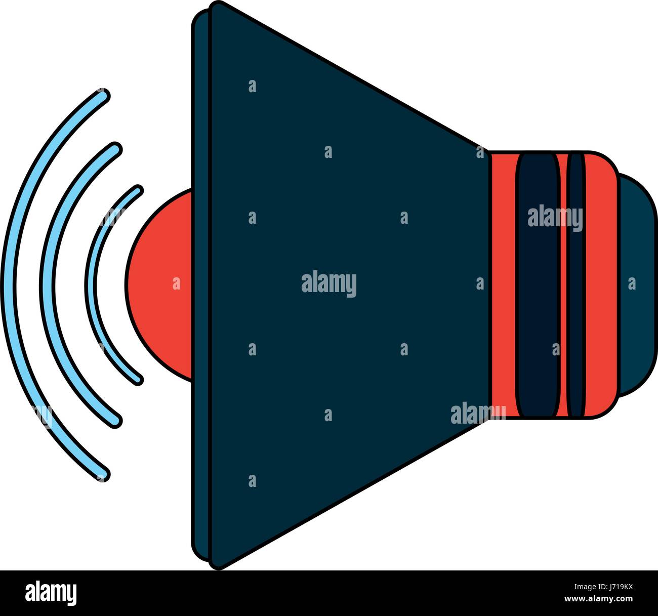 white background with volume icon Stock Vector Image & Art - Alamy