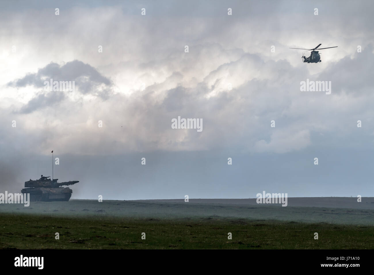 NATO military drill at Smardan shooting range in Romania A Romanian TR ...