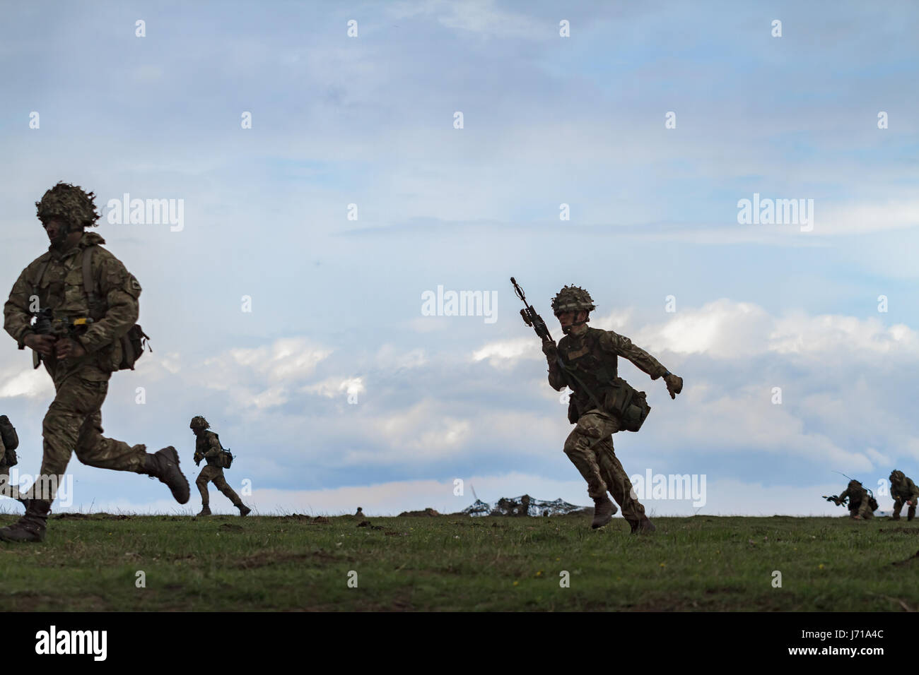 Army drill position hi-res stock photography and images - Alamy