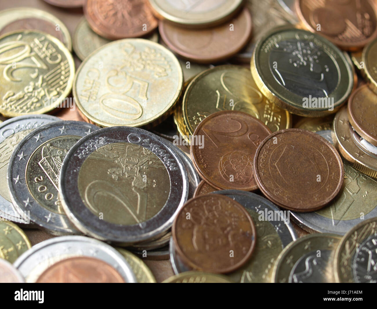 currency euro coin coins change cash cold cash money in cash money ...