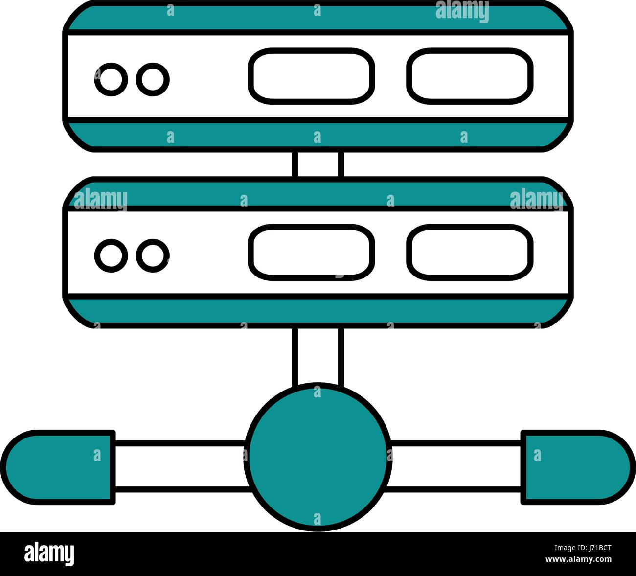 Firewall cloud computing color Stock Vector Images - Alamy