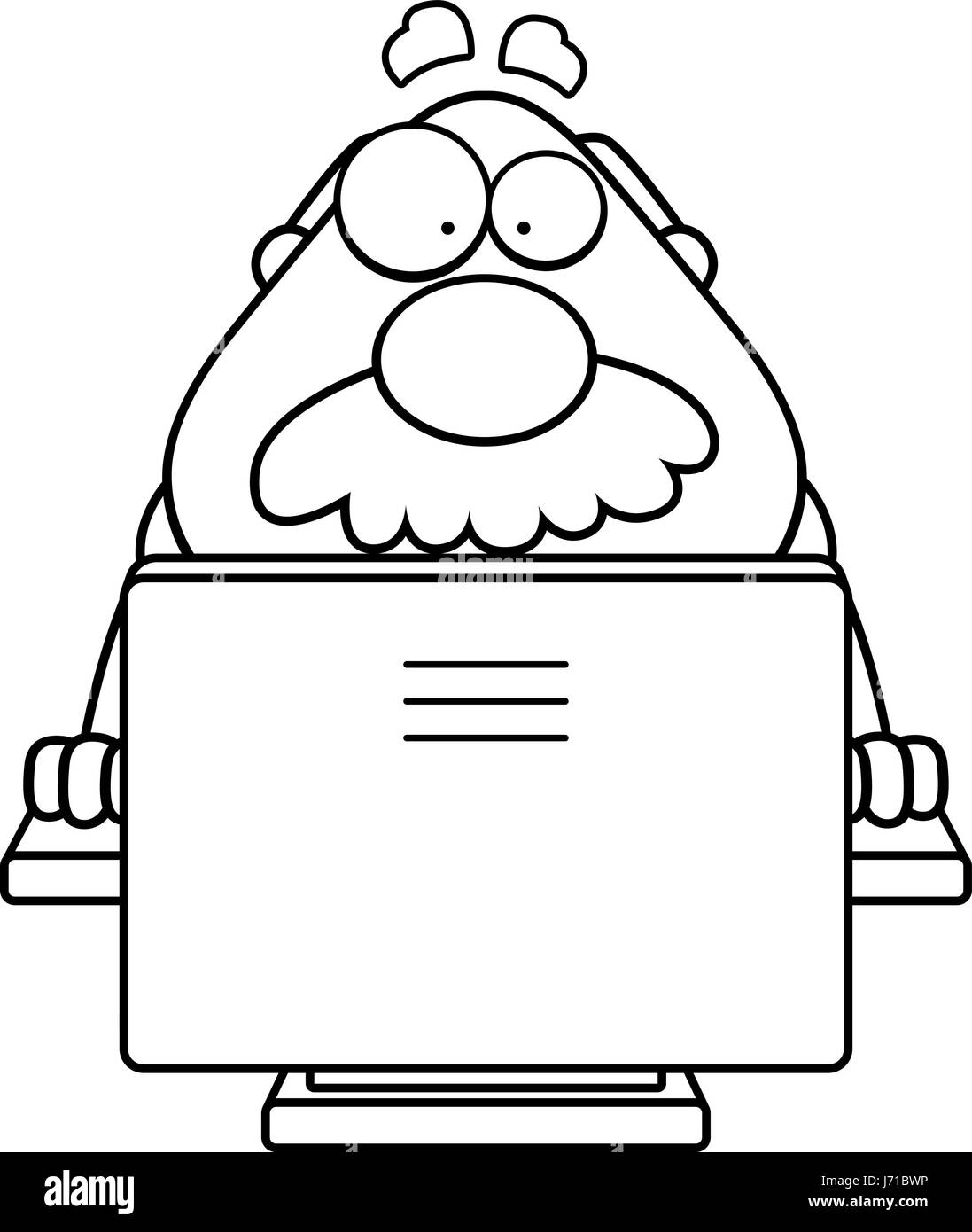 Businessman working computer keyboard Stock Vector Images - Alamy