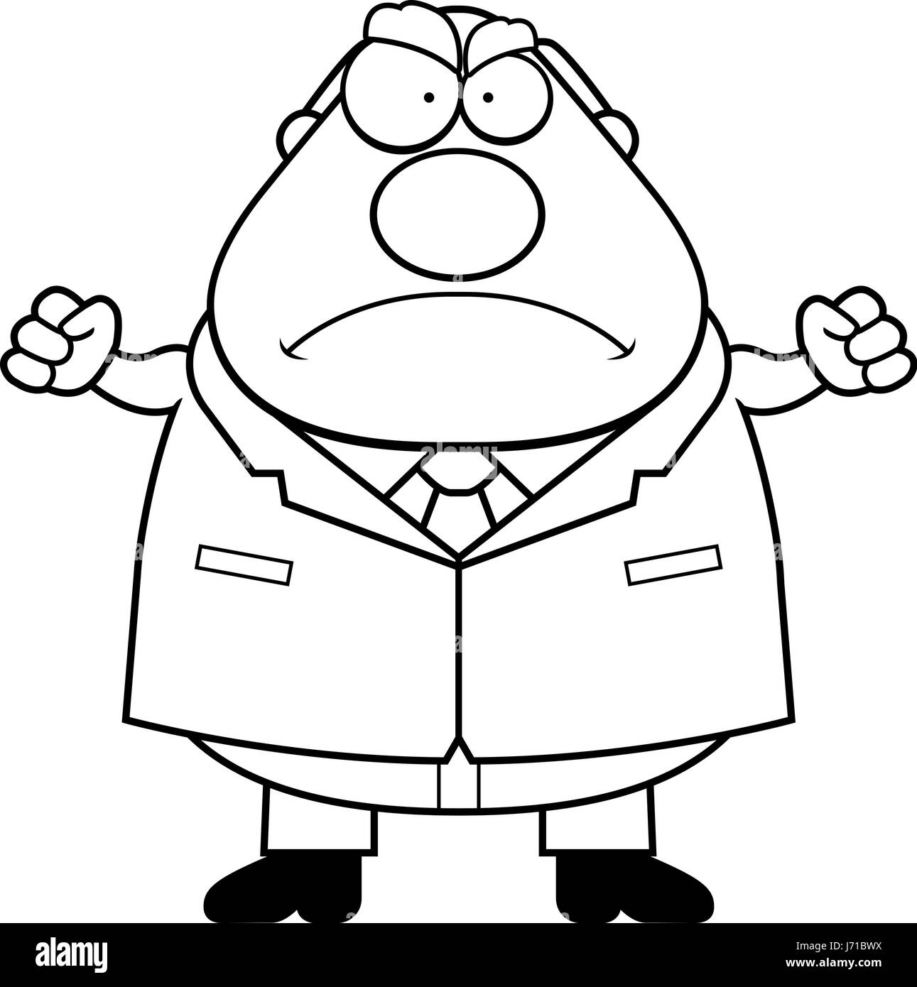 Business boss angry Black and White Stock Photos & Images - Alamy