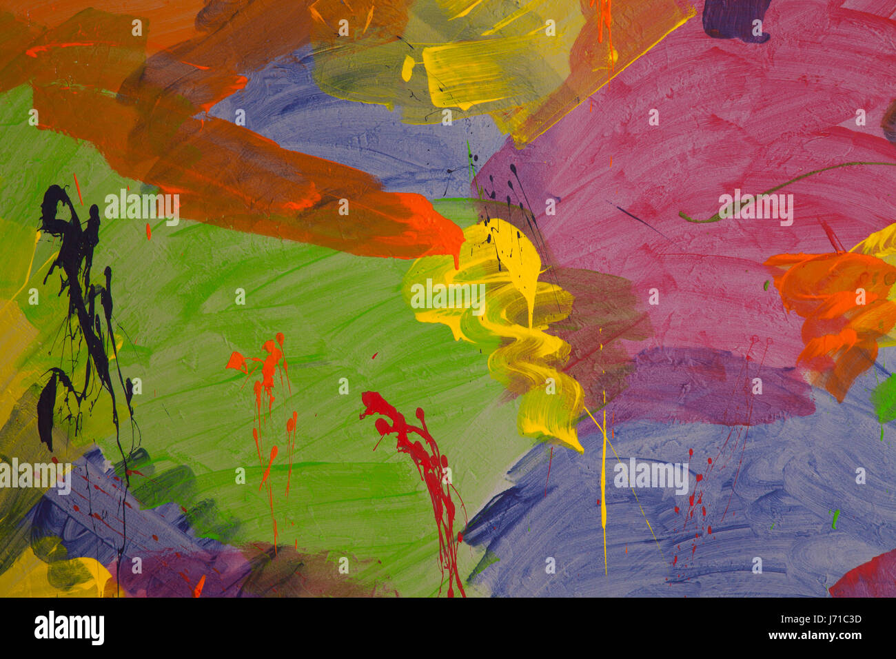 wall with abstract pattern abstract drawing background Stock Photo - Alamy