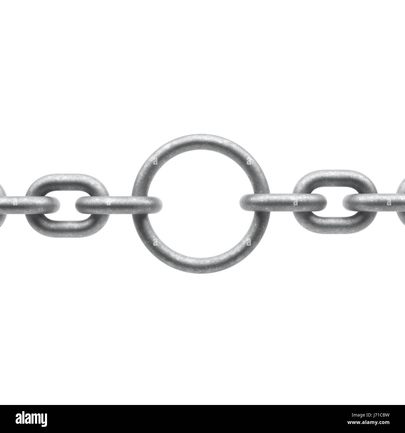 Chain isolated on a white background Stock Photo - Alamy