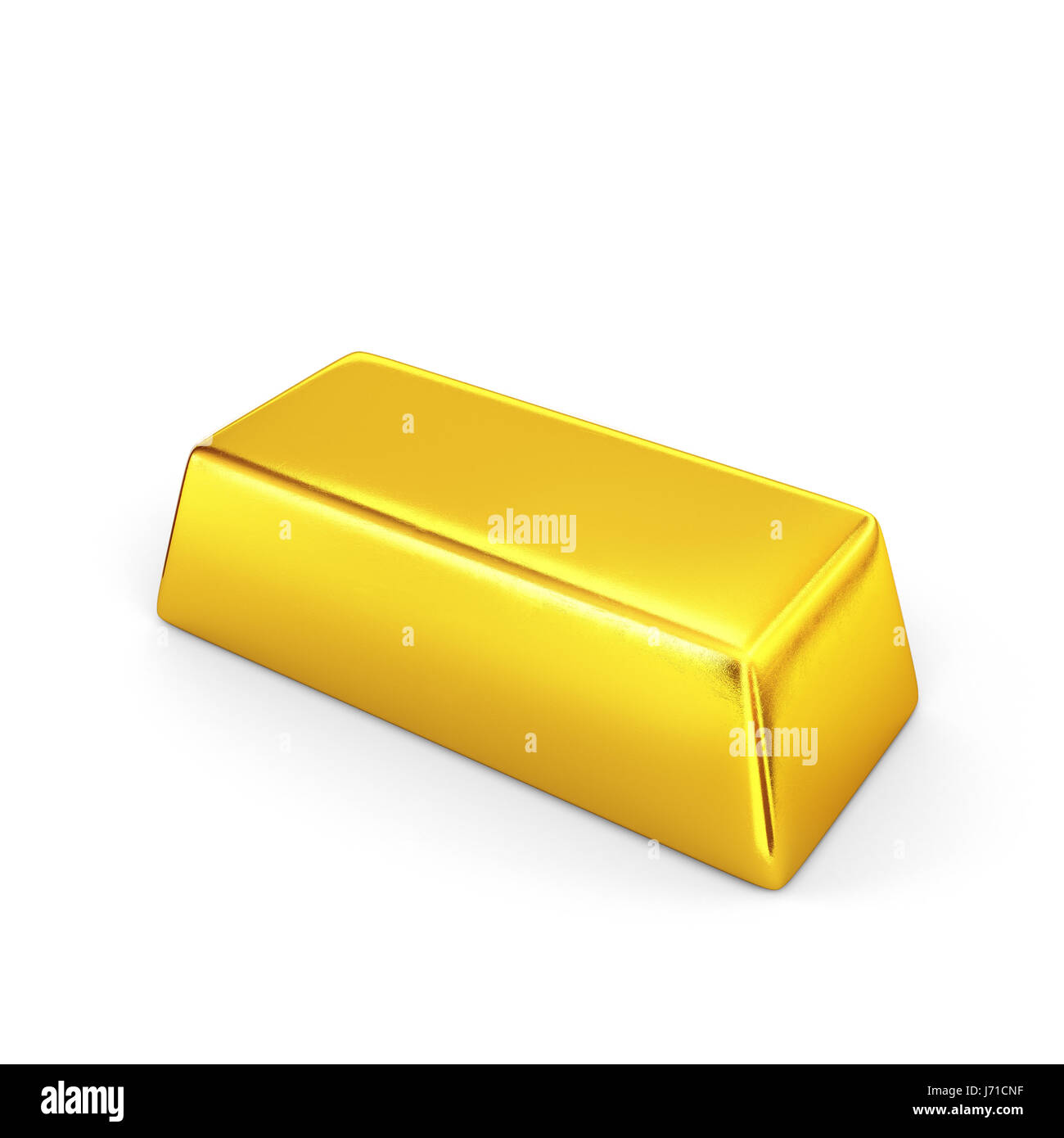 Gold bars isolated on white background Stock Photo - Alamy