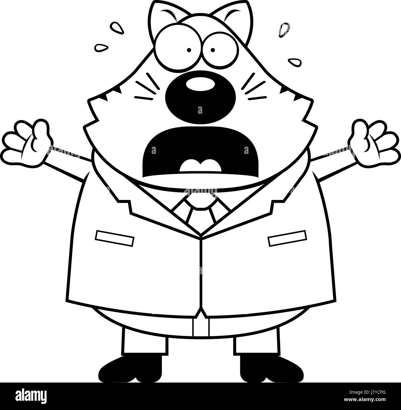 Fat cat cartoon cartoon Black and White Stock Photos & Images - Alamy