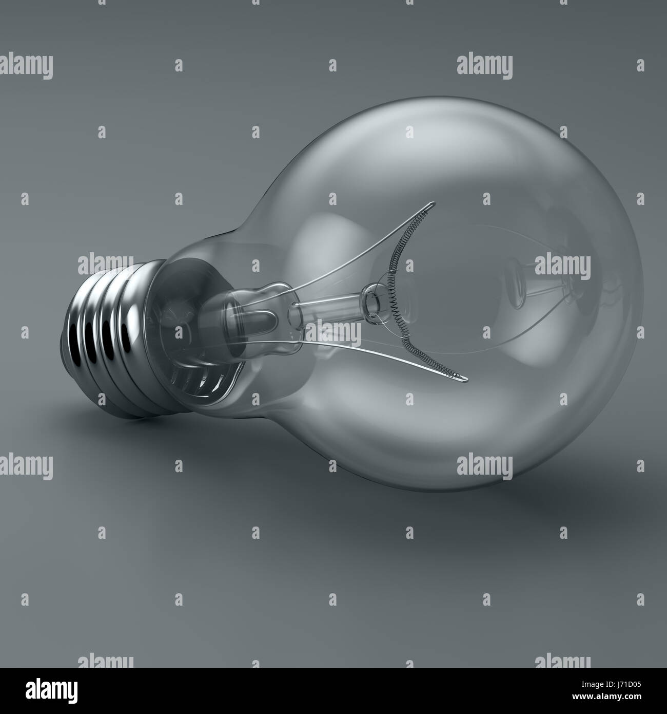 Light bulb on studio background Stock Photo - Alamy