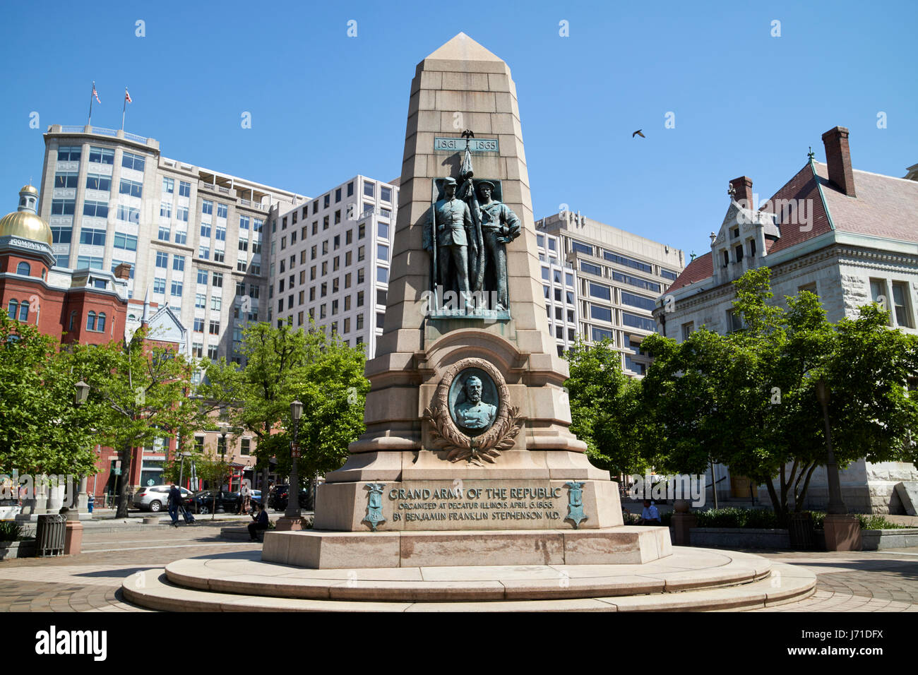 Grand Army of the Republic memorial Washington DC USA Stock Photo - Alamy