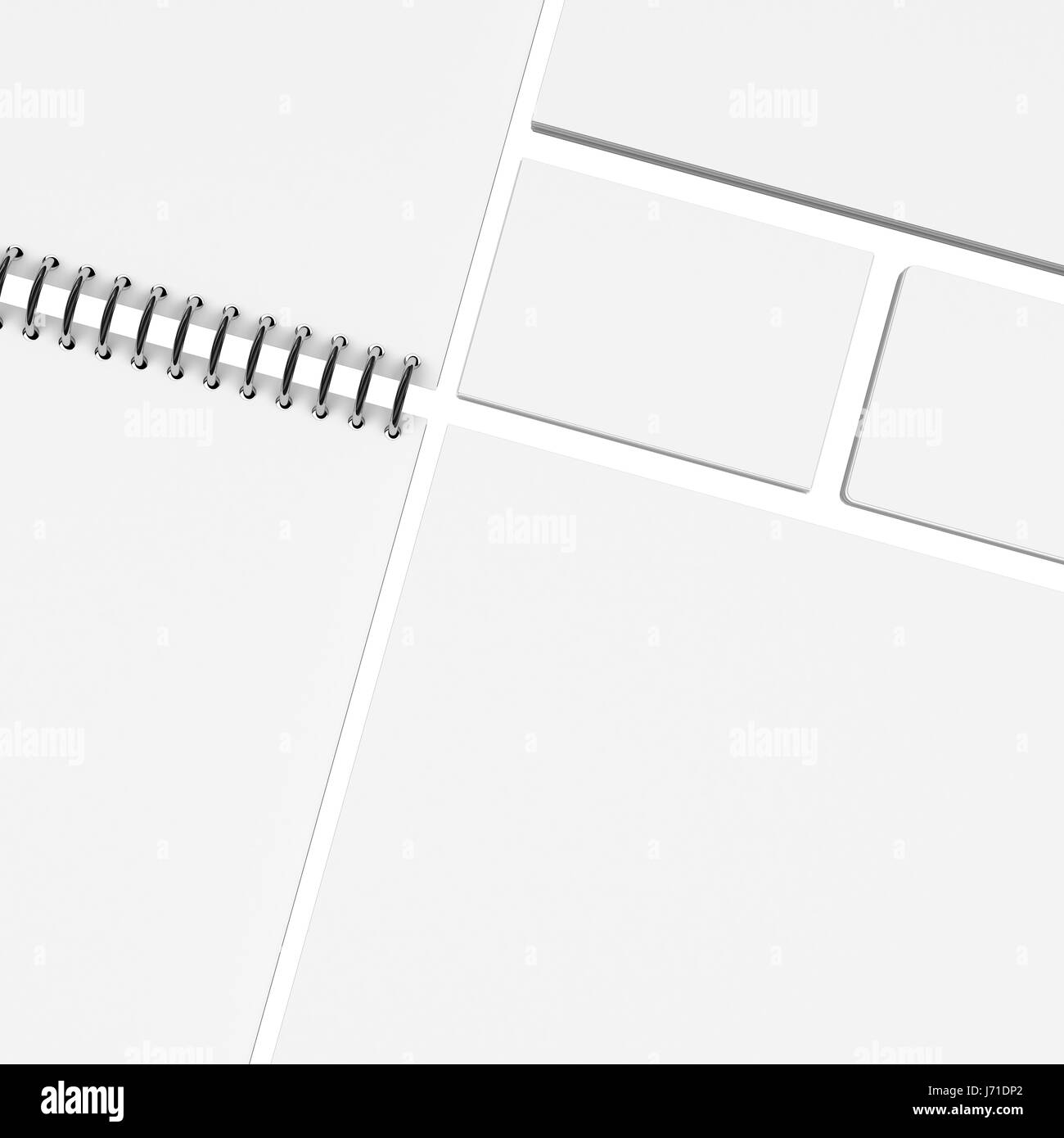 Corporate identity template Stock Photo - Alamy