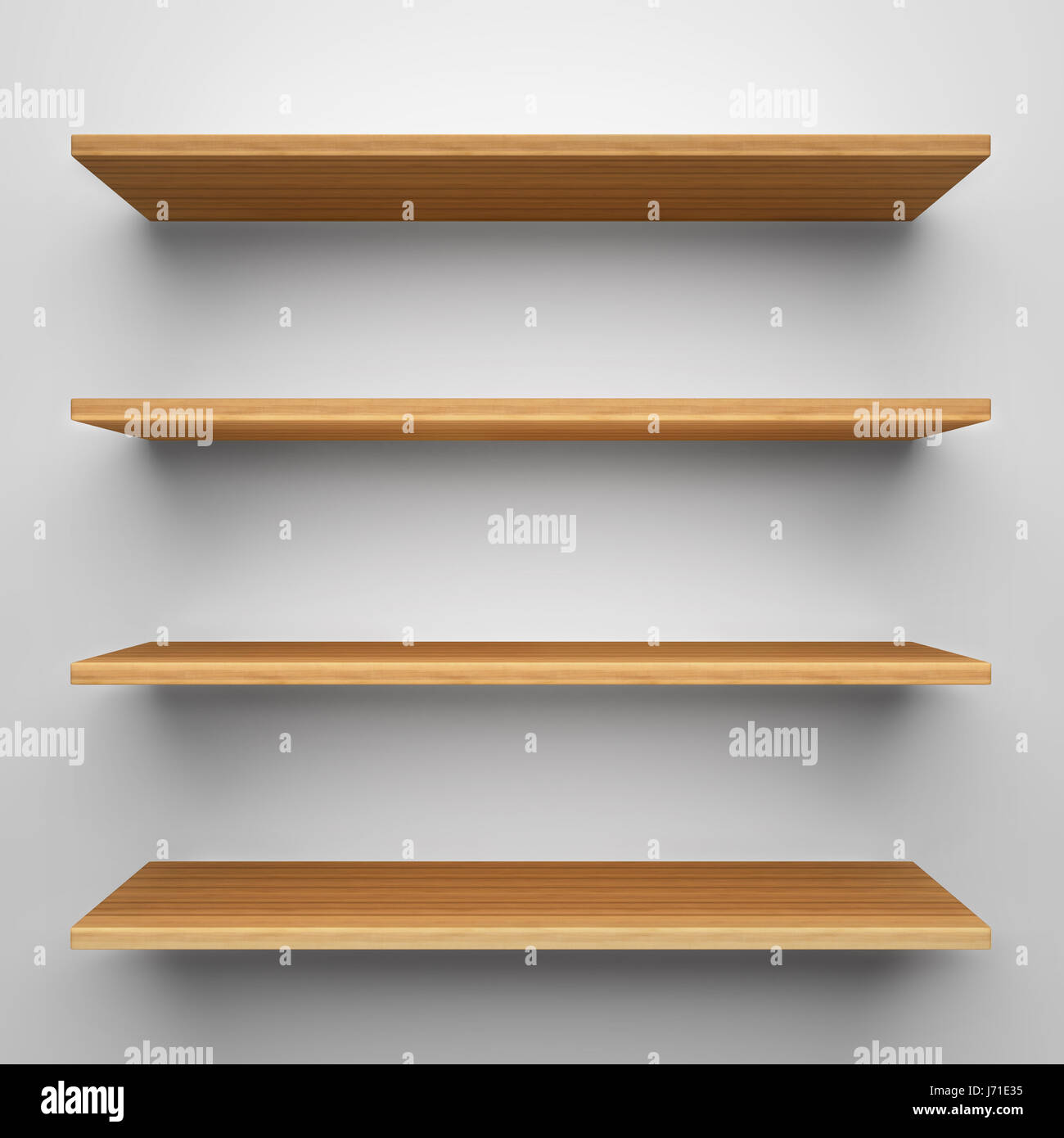 Shelves on clean background Stock Photo - Alamy