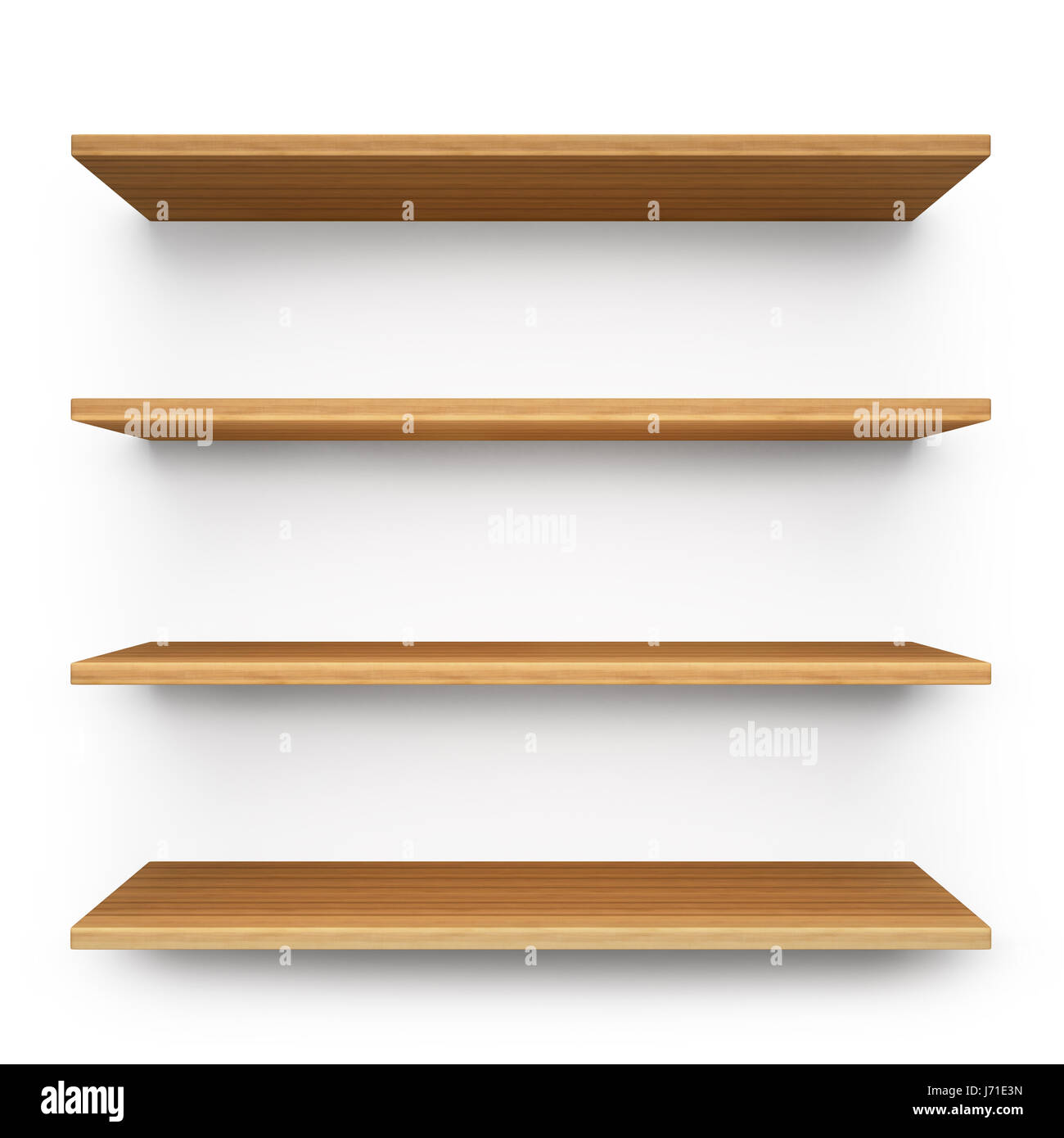Shelves isolated on clean white background Stock Photo - Alamy